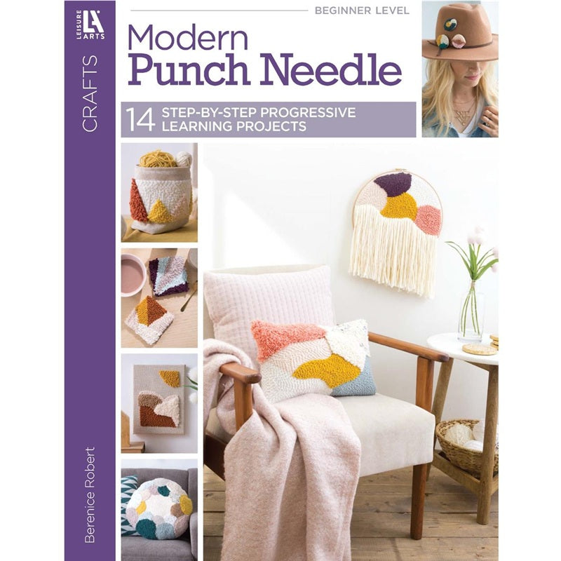 Leisure Arts Modern Punch Needle Book – Fiber Rhythm Craft & Design™